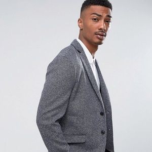 ASOS | Suits & Blazers | Asos Slim Homme Blazer Gray | Poshmark